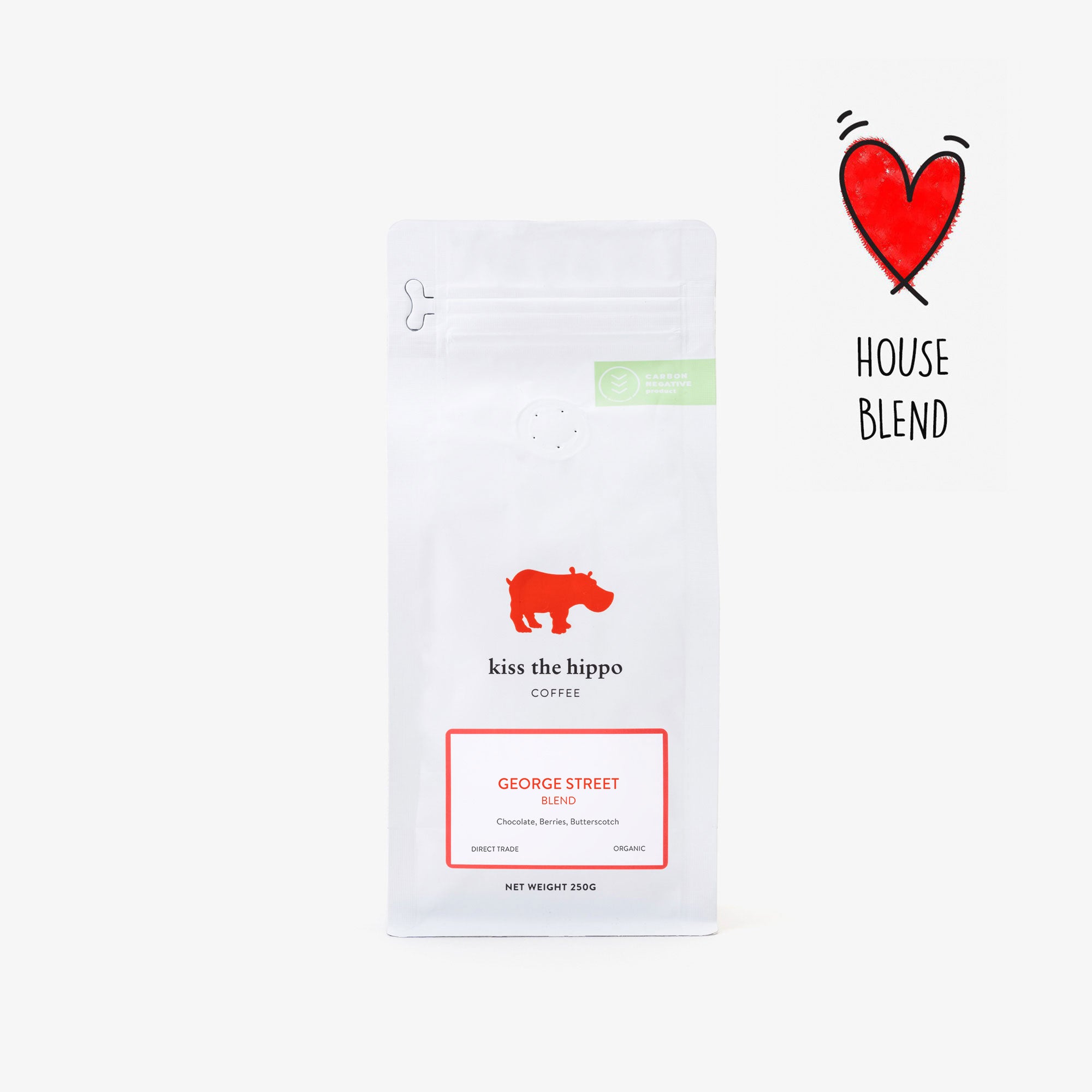 George Street Blend - Specialty Coffee by Kiss the Hippo – Kiss the ...